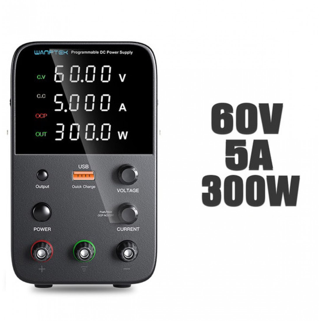 Laboratorní zdroj Wanptek WPS605H 60V 5A