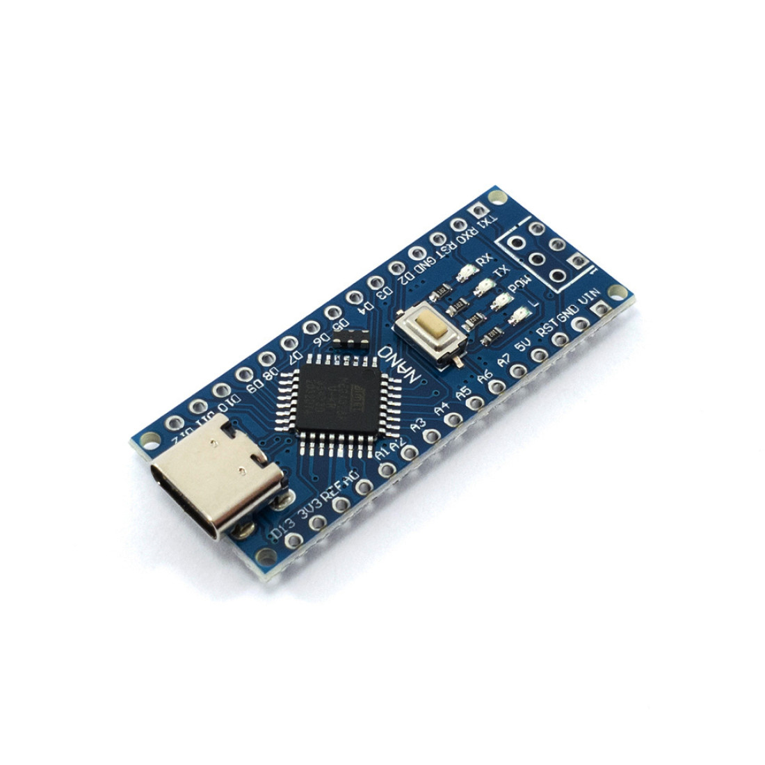 Arduino Nano ATmega328P kompatibilní vývojová deska USB-C (5V 16Mhz)