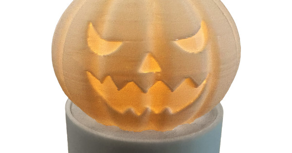 LED Dýně Halloween 3D (stavebnice)